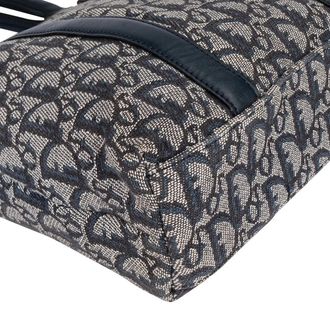 Dior Crossbody Bags - Christian Dior Trotter Monogram Handbag - Gr. unisize - in Blau - f&uuml;r Damen