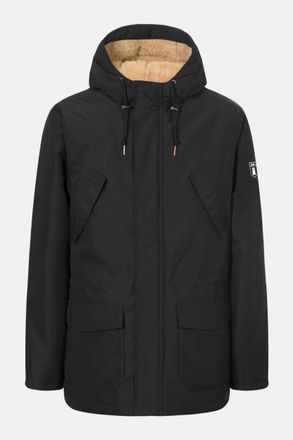 Derbe Derbe Festholm Herren Winterjacke Schwarz Caramel