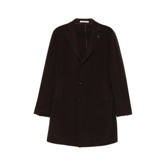 Tagliatore Colorado Coat - - Coats - Herren - Braun - L