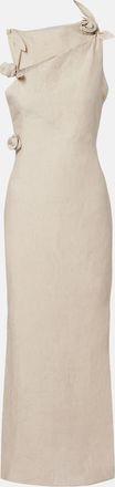 Coperni Maxikleid aus Leinen