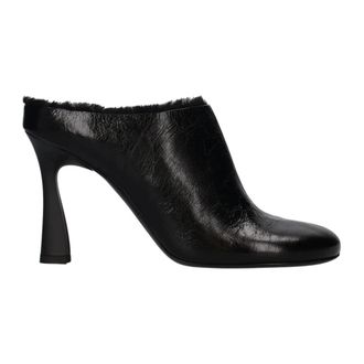 Premiata Mules Shearling Down - Femme - Chaussures - Noir - Taille: 36 EU