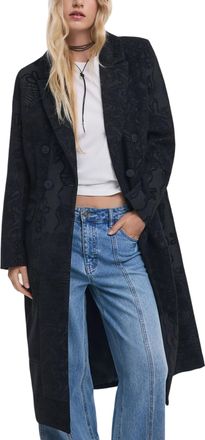 Desigual Blumenmuster Langmantel