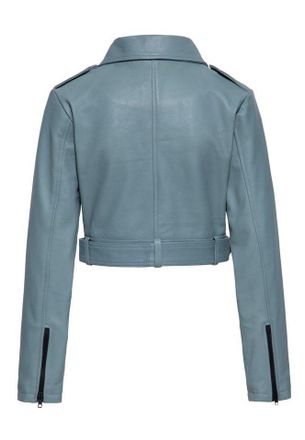 Queen Kerosin Lederjacke im Biker-Style