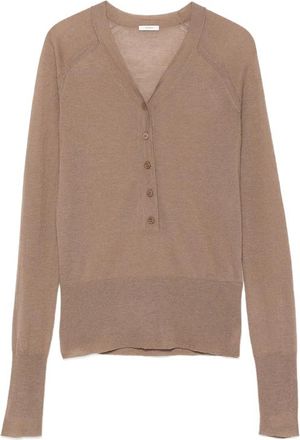 Joseph Fine-knit V-neck Cardigan