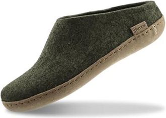 Glerups dk G Ankle Shoe Mixte Adulte Pantoufles en Feutre,Chaussons, Vert (Forest),40 EU