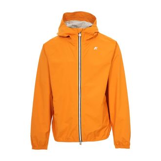 K-Way Homme, Vestes, Orange, Taille: XL Veste Orange Slim Fit Imperm&eacute;able