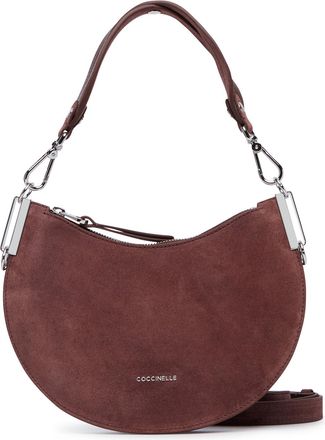 Coccinelle Handtasche Coccinelle QKG Coccinellesunup Suede E1 QKG 13 03 01 Dunkelrot