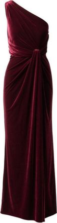 Adrianna Papell Abendkleid One Shoulder Velvet Dress Luxuri&ouml;ses Ein-Schulter-Kleid aus Samt