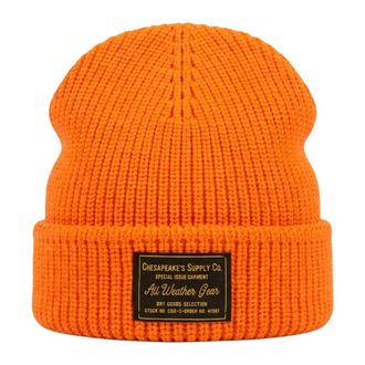 CHESAPEAKE'S Mechanics Wollm&uuml;tze Merinos - - Accessories - unisex - Orange - ONE SIZE