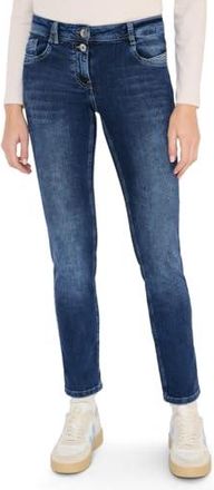 Cecil Jean Slim fit Mid Bleu us&eacute; d&eacute;lav&eacute; 32