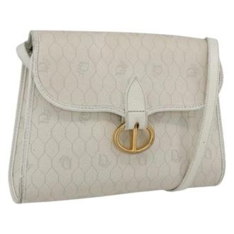 Dior Sac bandouli&egrave;re vintage Pre-owned - Femme - Pre-owned - Blanc - Taille: ONE Size