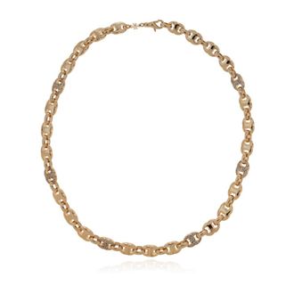 Tory Burch Halskette mit schimmernden Kristallen - - Accessories - Damen - Gelb - ONE SIZE