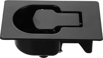 PartyKindom Metall-ersatzteil Für Zugkabel Liegesessel Zuggriff Ersatzkabel Für Liegesessel Möbelteile Für Sofa Und Stuhl Galvanisiertes Finish Schwarz