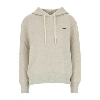 Autry Hellgrauer Baumwoll-Damen-Sweatshirt - - Sweatshirts & Hoodies - Damen - Grau - XL