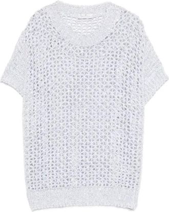 PANICALE Panicale, Femme, Pulls, Blanc, Taille: 44 FR Gilet