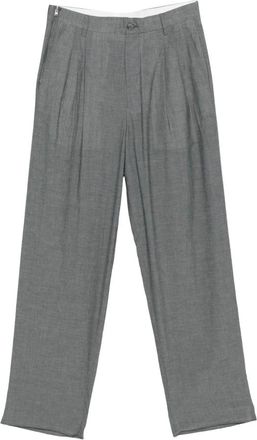 Magliano Homme, Pantalons, Gris, Taille: L Pantalon Large Pliss&eacute;
