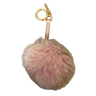 Fendi Pre-owned Fur Pompon Charm - - Pre-owned - Damen - Rosa - ONE SIZE
