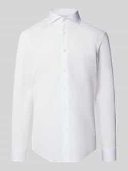 HUGO BOSS Slim Fit Businesshemd aus reiner Baumwolle Modell H-HANK-SP