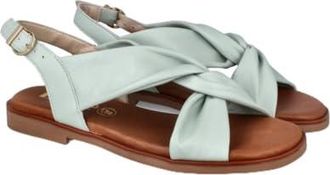 Lince Lince Sandales Nudo Confort | Semelle compens&eacute;e en caoutchouc | Semelle int&eacute;rieure gel | V47251 | Fabriqu&eacute;es en Espagne, Florence Mint, 37 EU