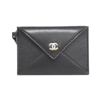 Chanel Pre-owned Leder Clutch - - Pre-owned - Damen - Schwarzk - ONE SIZE