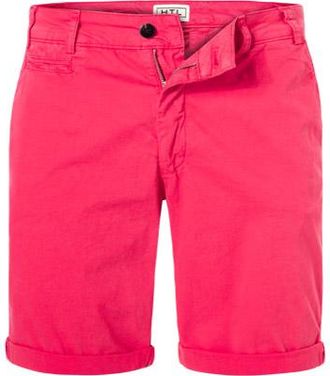 Hiltl Herren Bermudashorts rot Baumwolle