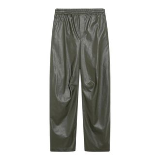 Maison Margiela Wide Hosen - - Trousers - Damen - Gr&uuml;n - 2XS
