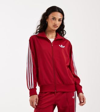 adidas Originals Firebird - Lockeres Trainingsoberteil in Dunkelrot und Blau, exklusiv bei ASOS