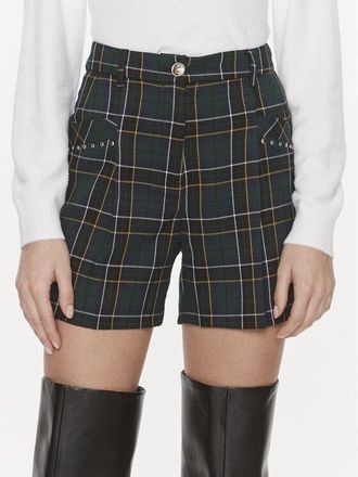 Liu Jo Stoffshorts MF3347 T4419 Grün Relaxed Fit