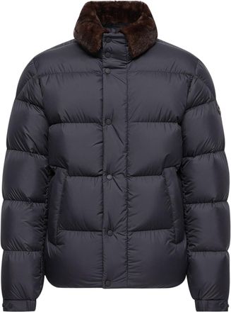 Moncler Moncler Doudoune Courte Drisfall, Homme, Bleu, Taille: 0