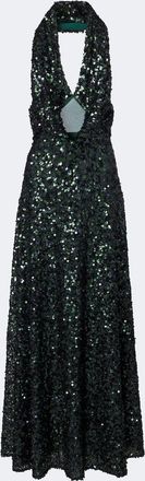 CHRISTOPHER ESBER Robe longue &agrave; sequins
