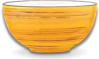 Wilmax England Wilmax - Bol SPIRAL - Saladier - Bols &agrave; soupe - Bols &agrave; c&eacute;r&eacute;ales - Set de bols en porcelaine - R&eacute;sistant aux rayures - Pour un usage domestique - Diam&egrave;