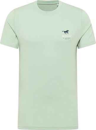 Mustang Jeans Style Austin T-Shirt, Frosty Green 6180, L Hommes
