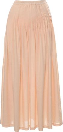 Alysi Femme, Jupes, Beige, Taille: 34 FR Midi Skirts
