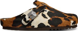 Scholl Pantoletten Scholl Grace F00914 Braun