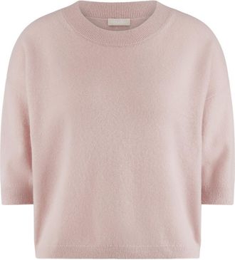 Peter Hahn Rundhals-Pullover Peter Hahn rosé