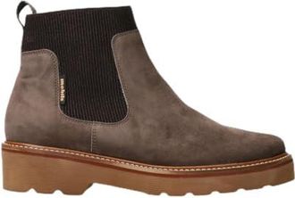Mephisto Bottines OANA marron en cuir - Hauteur du talon - Fermeture éclair - 1,5, marron glacé, 42 EU