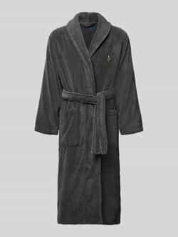 Ralph Lauren Regular Fit Bademantel aus reiner Baumwolle