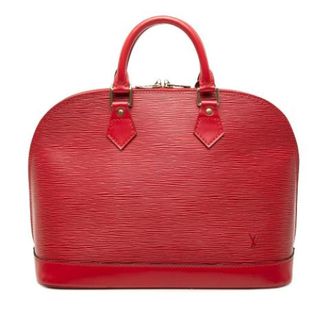 Louis Vuitton Pre-owned Cuir sacs-louis-vuitton - Femme - Pre-owned - Rouge - Taille: ONE Size