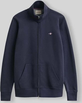GANT Regular Fit Sweatjacke aus Baumwoll-Mix