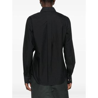 Christophe Lemaire Silk-Cotton Shirt - Black
