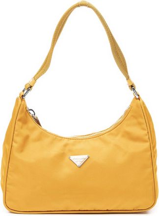 Prada Crossbody Bags - Vintage Mini Zip Hobo - Gr. unisize - in Gelb - f&uuml;r Damen