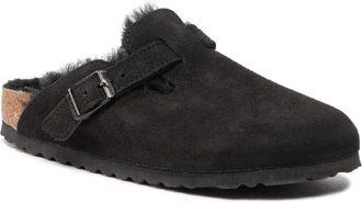 Birkenstock Hausschuhe Birkenstock Boston Vl/Shearling 0259883 Schwarz