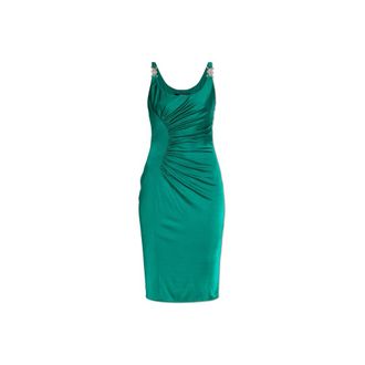 Versace Medusa 95 Draped Gown - - Dresses - Damen - Gr&uuml;n - M