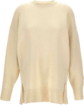 Toteme Pull Col Rond - Blanc