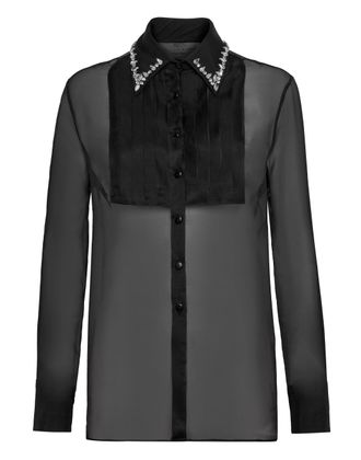 Philipp Plein Hemdbluse - Schwarz
