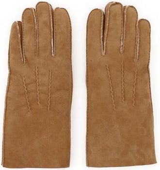 Saison 1865 Gants fourr&eacute;s en cuir daim