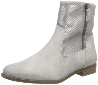Tamaris 25319, Damen Kurzschaft Stiefel, Grau (Grey/Snake 285), 40 EU