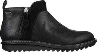 Skechers Stiefeletten f&uuml;r Damen, Wildleder, Passt &uuml;ber dem Spann (Schwarz)