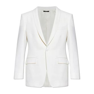 Tom Ford Blazer mit Satin-Finish - - Jackets - Herren - Beige - L