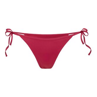 Iceberg Femme, Maillots de bain, Rouge, Taille: 40 FR Bas de bikini &agrave; nouer sur le c&ocirc;t&eacute;